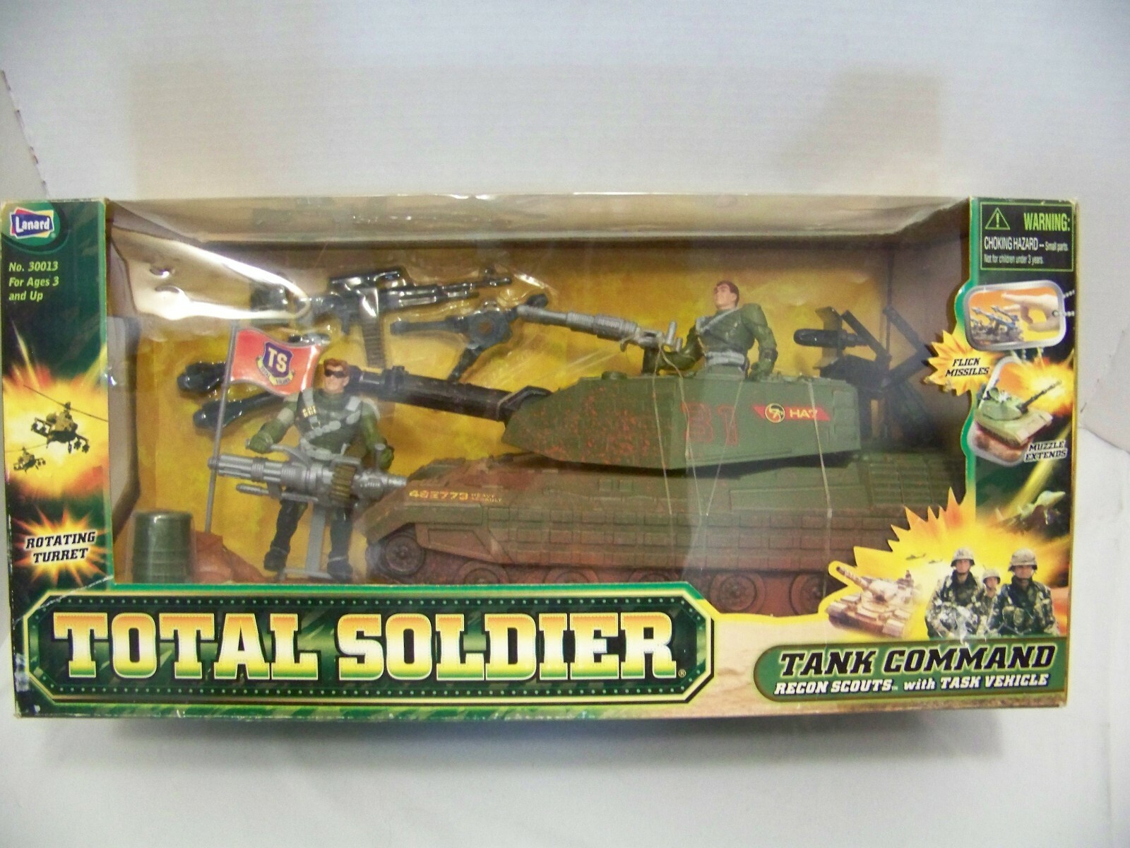 LANARD TOYS TOTAL SOLDIER TANK COMMAND WITH RECON SCOUTS. NEW | eBay