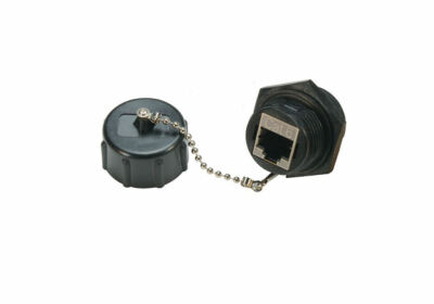 CAT6 Shielded Waterproof Panel Mount Bulkhead Couple Network RJ45 ...