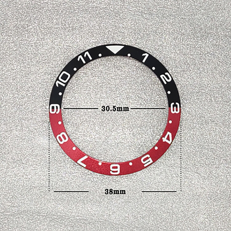 Ceramic Bezel Insert Ring Diameter 38MM 30.5MM for 40MM Su-bma-riner ...