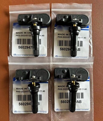 4pcs OEM 56029479AB TPMS Tire Pressure Sensors 315MHZ For Chrysler ...