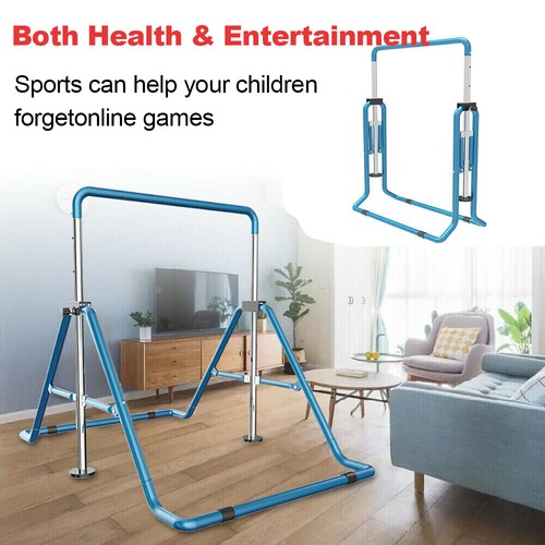 Gymnastics Bar Junior Kid Training For Gym Home Adjustable Horizontal ...