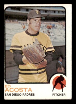 1973 Topps Baseball #244 Ed Acosta EX *d12 | eBay