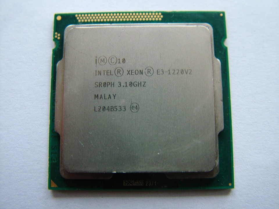 Intel Xeon E3-1220 v2 (4x 3.10GHz) Sockel 1155 Prozessor | eBay