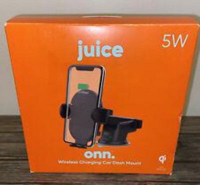 Onn 5W Wireless Charging Car Dash Mount, Black WIABLK100008882 | eBay