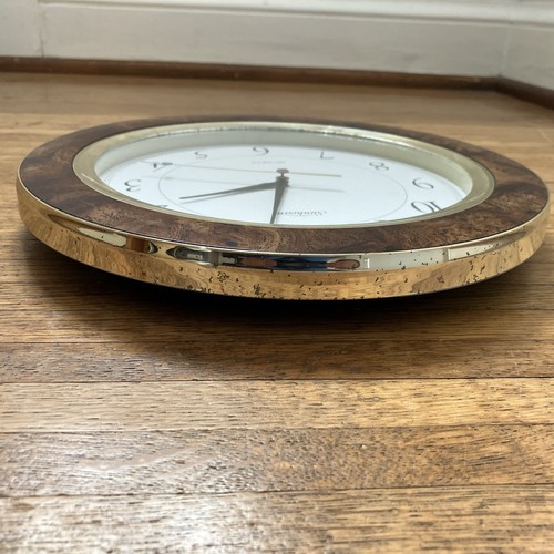 Vintage Sunbeam Faux Wood Plastic Wall Clock Model 882-2272 | eBay