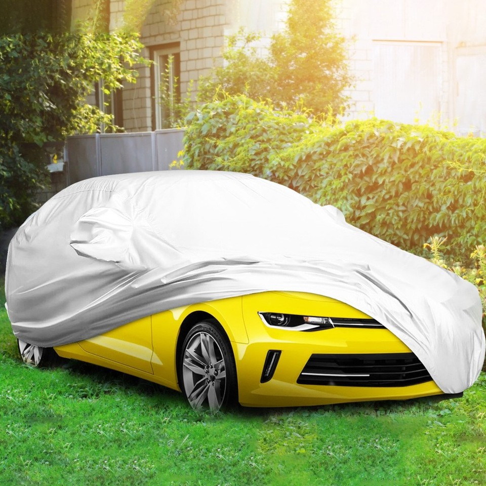 Full Coverage Car Cover Universal UV Protection Scratch Resistant Car ...