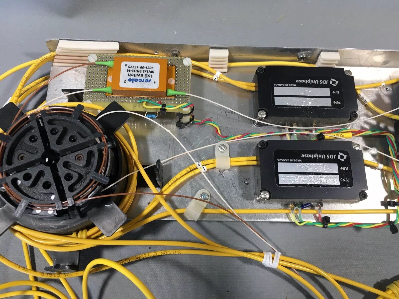 Sercalo SW1x2-9N-12-16 Fiber Optic 1x2 Switch Splitter JDS FITEL ...