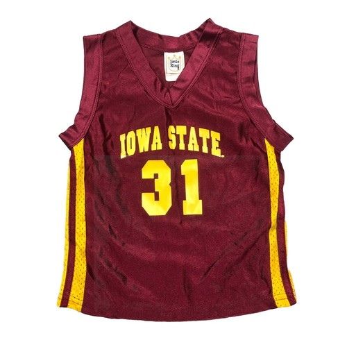 Iowa State Cyclones Kids 3T Little King Red Toddler Basketball Jersey ...