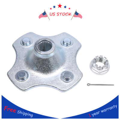 Rear Axle Wheel Hub W/Nut For Honda TRX420 FE TRX420FM Rancher 420 2007 ...