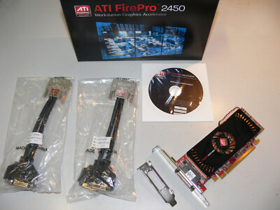 ATI FirePro 2450 (512 MB) (100-505531) Quad 4-fach Grafikkarte Neu in ...