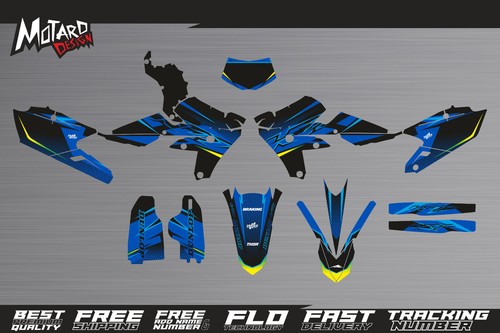 Graphics Kit for Yamaha WR 450 F 2016 2017 2018 Decals Stickers by ...
