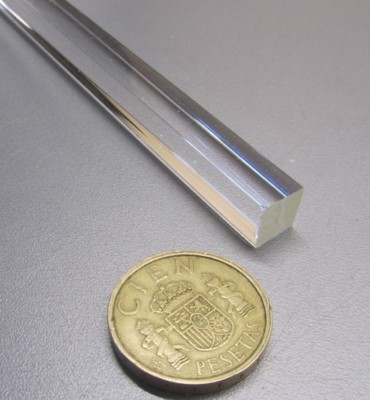 Acrylic Square Rods Bar, Clear .375" (3/8") x 6' Lengths, 5 Units | eBay