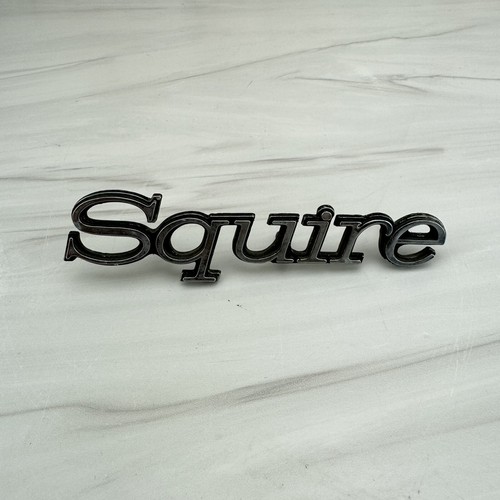 1970-1971 Ford Country Squire Station Wagon Script Emblem Badge Metal ...