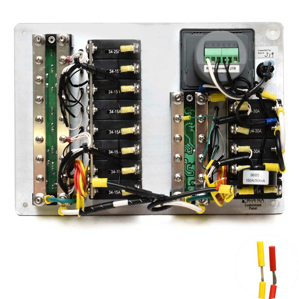 Blue Sea Systems Boat Distribution Breaker Panel 8462500 | 120V AC | eBay