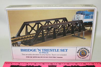 Bachmann Item No. 46-1225 Bridge'N Trestle Set HO Scale | eBay
