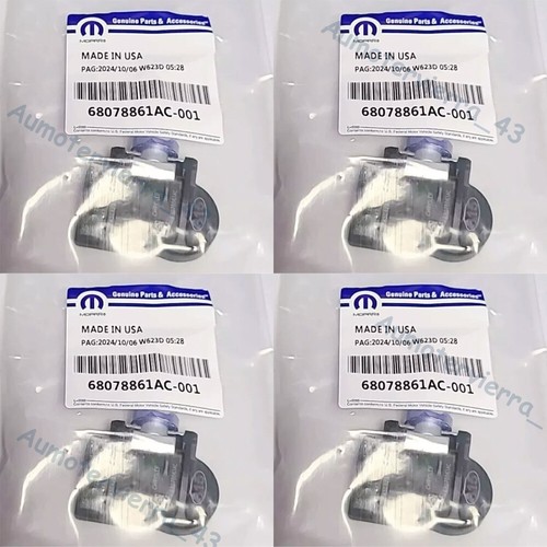 4X OEM 68078861AC Programmed TPMS Tire Pressure Sensors for Dodge Jeep ...