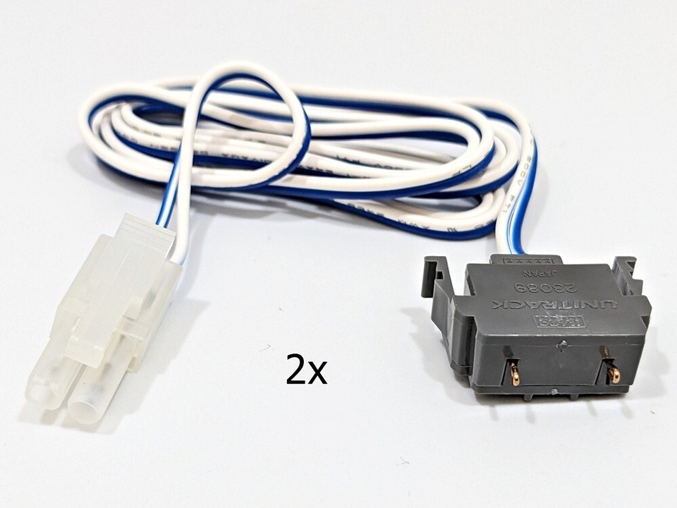 N Scale Double Track Power Cord (2 Pcs) - KATO Unitrack #24-828 | eBay