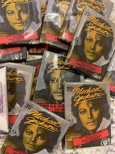 20 Michael Jackson Wax Card Packs By O Pee Chee OPC Factory Sealed | eBay