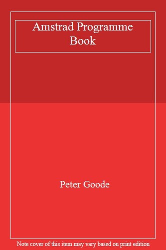 Amstrad Programme Book By Peter Goode | eBay