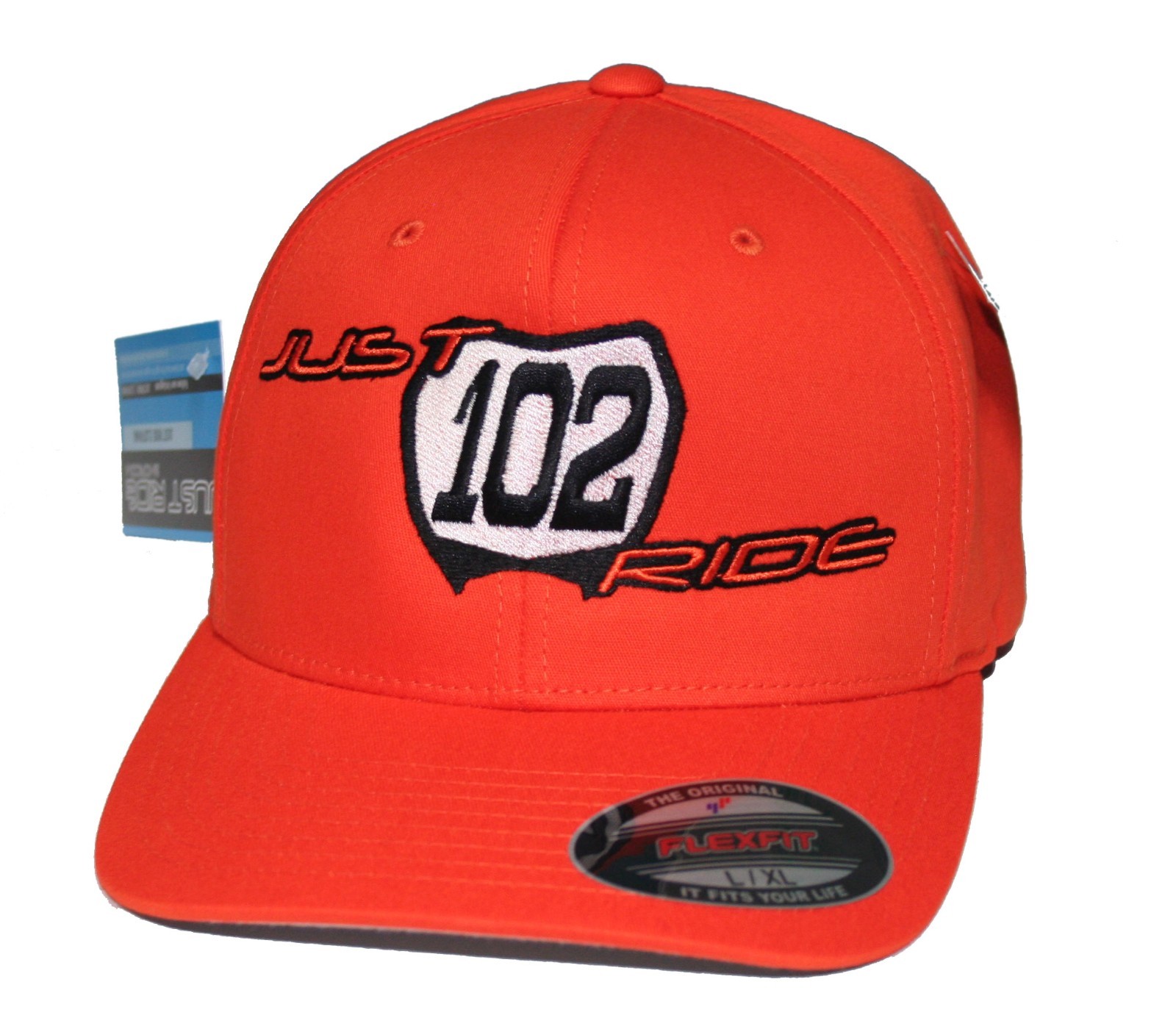 CUSTOM MX NUMBER PLATE HAT JUST RIDE FLEXFIT CAP MOTO MOTOCROSS YZ KTM ...