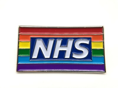 UK Thank You NHS Rainbow Pin Badge Brooch show support doctor gift 35CM ...