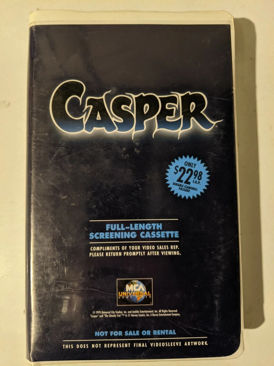 Casper Vhs 1995