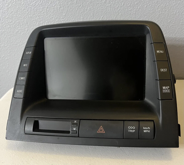 2006-2009 TOYOTA PRIUS LCD DISPLAY CLIMATE RADIO NAVIGATION SCREEN ...