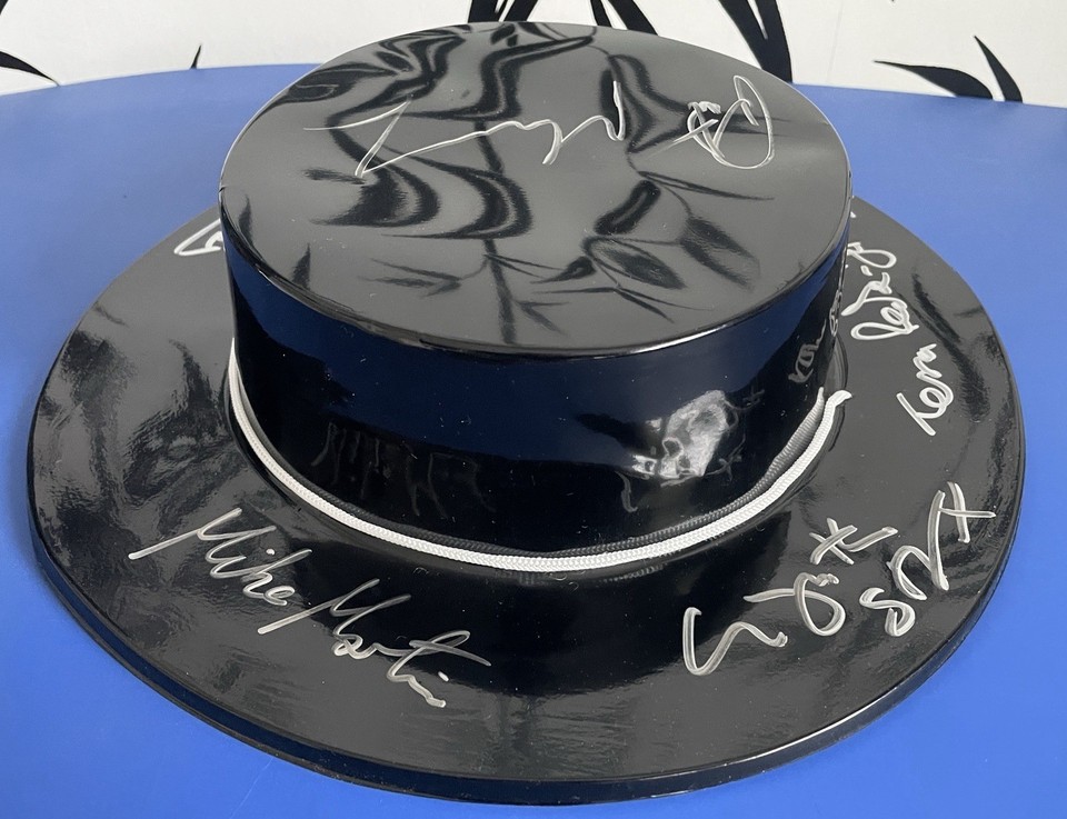 Signed Only Fools And Horses Kiss Me Quick Hat Jolly Boys Outing | eBay UK