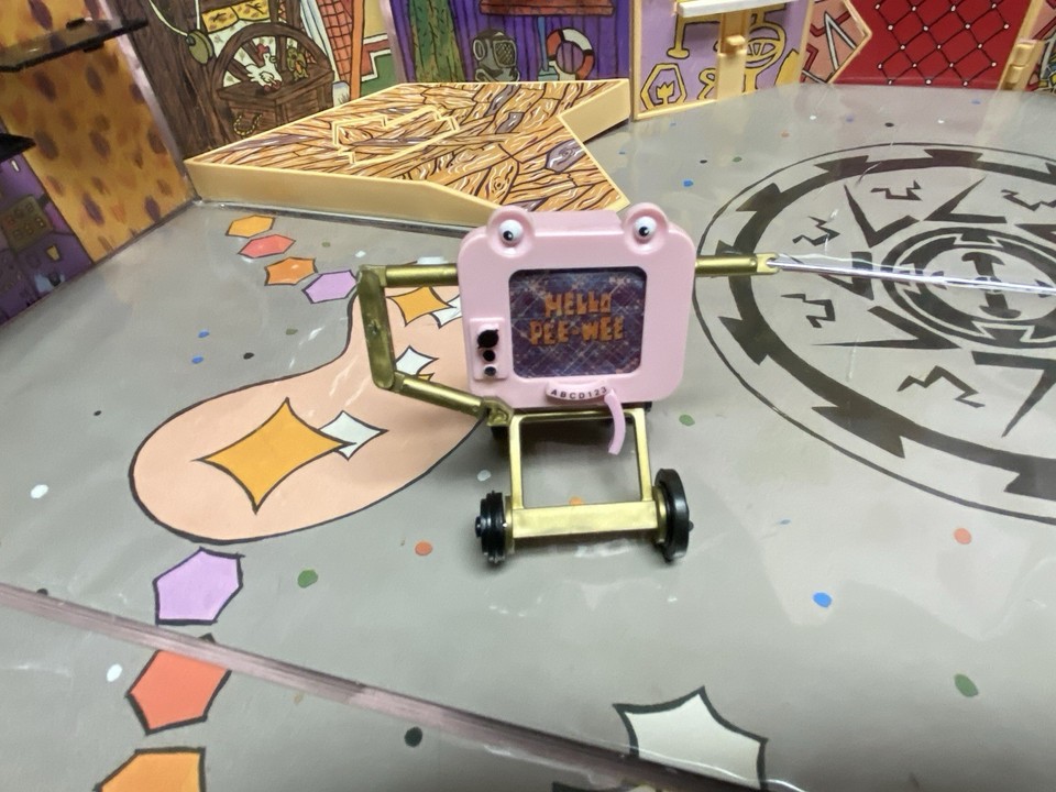 Pee-wee’s Playhouse Playset Lot w/ Chairry Jambi Magic Screen King of ...