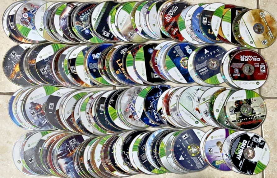 200 Xbox 360 Game Disc Only Bulk Wholesale Lot | eBay