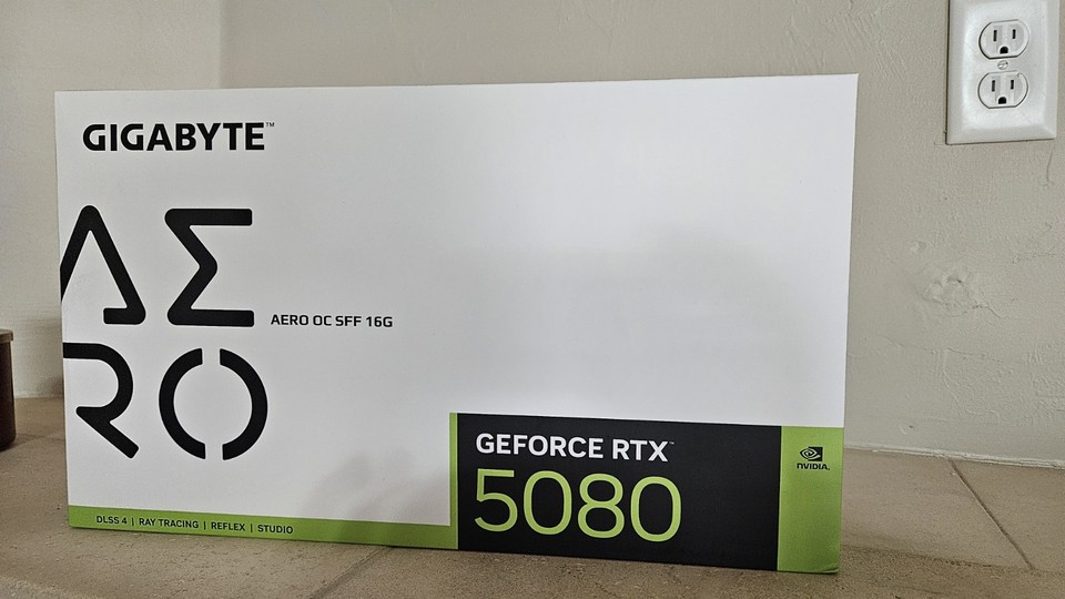 NEW GIGABYTE AERO GeForce RTX 5080 OC 16GB GDDR7 PCI 5.0 Graphics Card ...