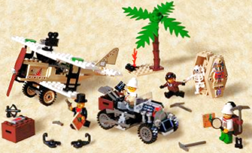 Genuine LEGO Adventurers DESERT EXPEDITION Set 5948 Complete w ...