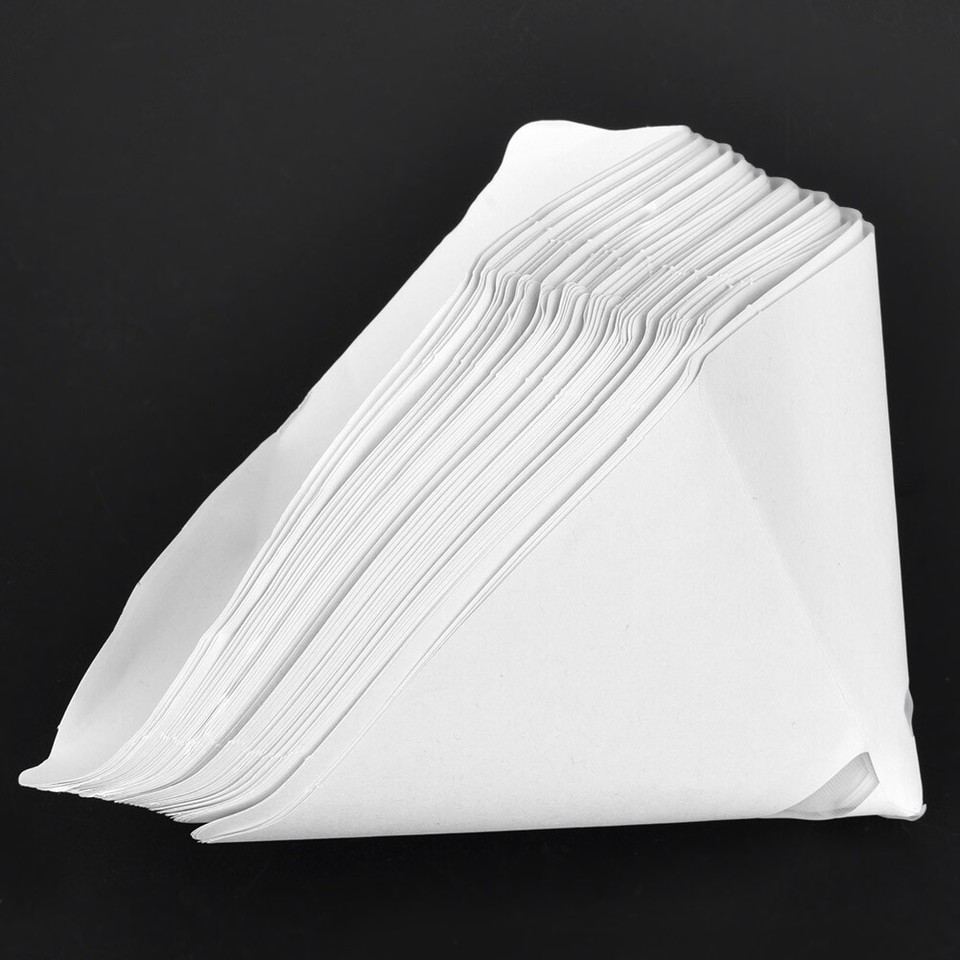 100pcs 100 Mesh Paper Paint Strainer Conical Fine Filter Coating Cone ...
