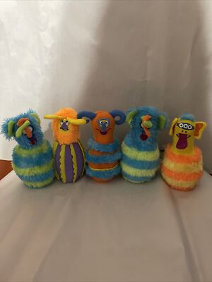 Melissa & Doug Monster Bowling Pins Plush Set Of 5 | eBay