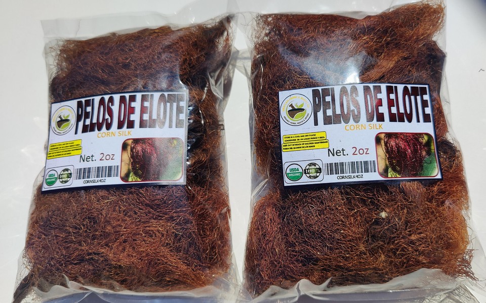 Pelos/barbas/cabellos de Elote,Corn silk/cornsilk Organic Mexican tea ...