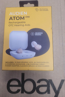Audien ATOM one Rechargeable OTC Hearing Aids & Accessories SAME DAY ...