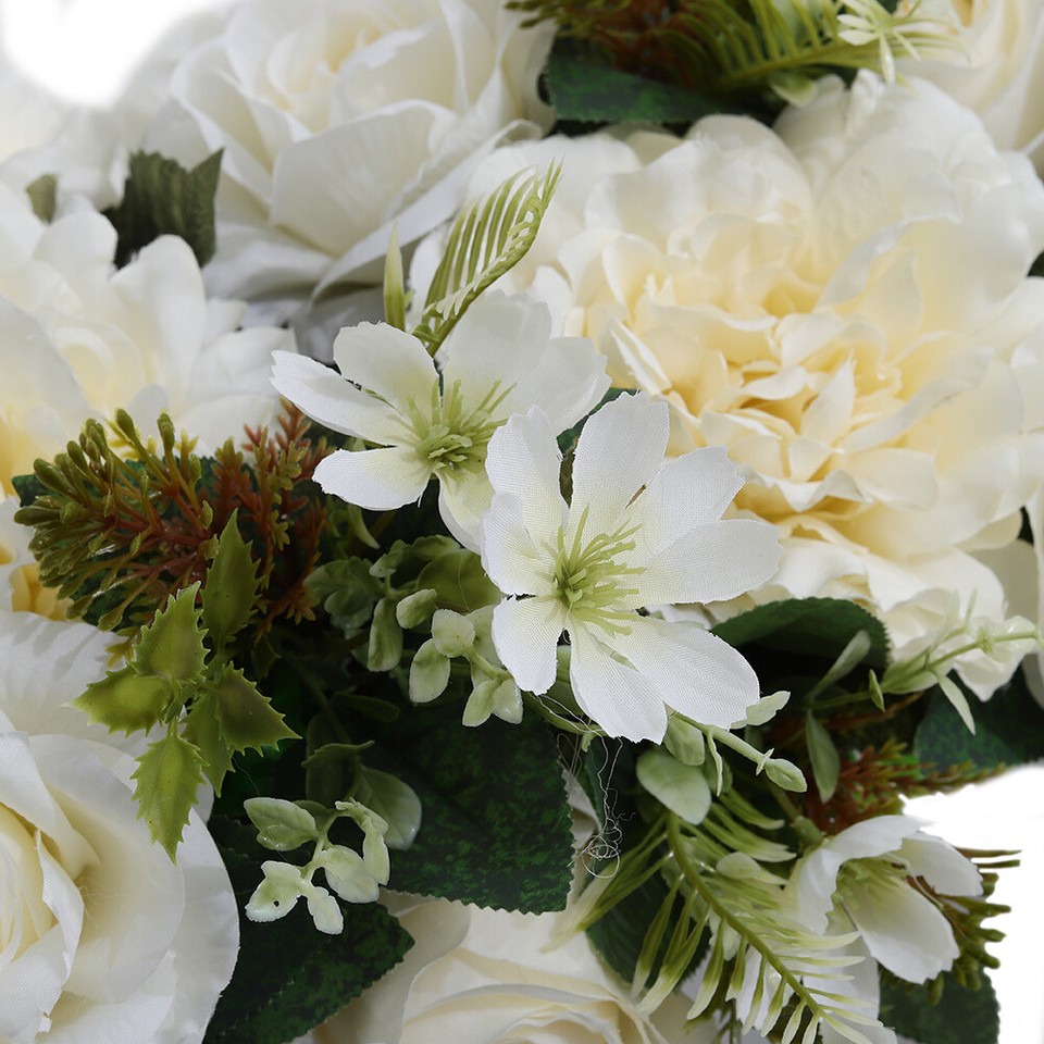 100cm Artificial Wedding Flower Row Flower Swag Table Backdrop ...