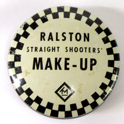 1937 TOM MIX MAKE-UP TIN radio Ralston Cereal Premium cowboy yz | eBay