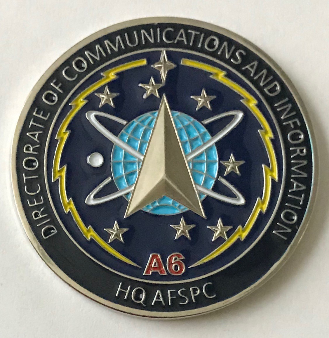 USAF AFSPC Air Force SPACE COMMAND Directorate of Comm & Info Peterson ...