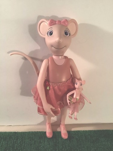 Mattel 12” Angelina Ballerina Doll Figure 2010 Music Talks Moves Plus 3 ...