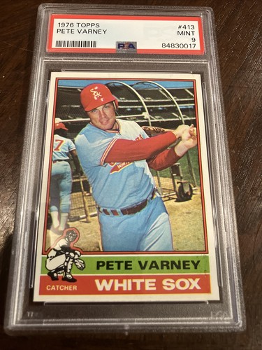 1976 Topps Pete Varney #413 PSA 9 | MINT - Boston Card Exchange | eBay