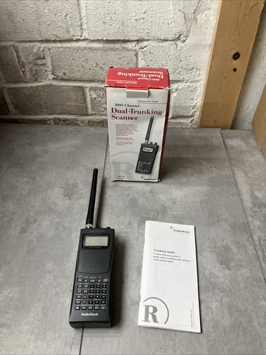 Radio Shack Pro-95 1000 Channel Dual-Trunking Scanner CAT. NO. 20-525 ...