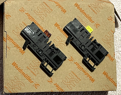 Weidmueller 2466600000, Fuse Block AFS 2.5 CF 2C 24V BK Blown Fuse LED ...