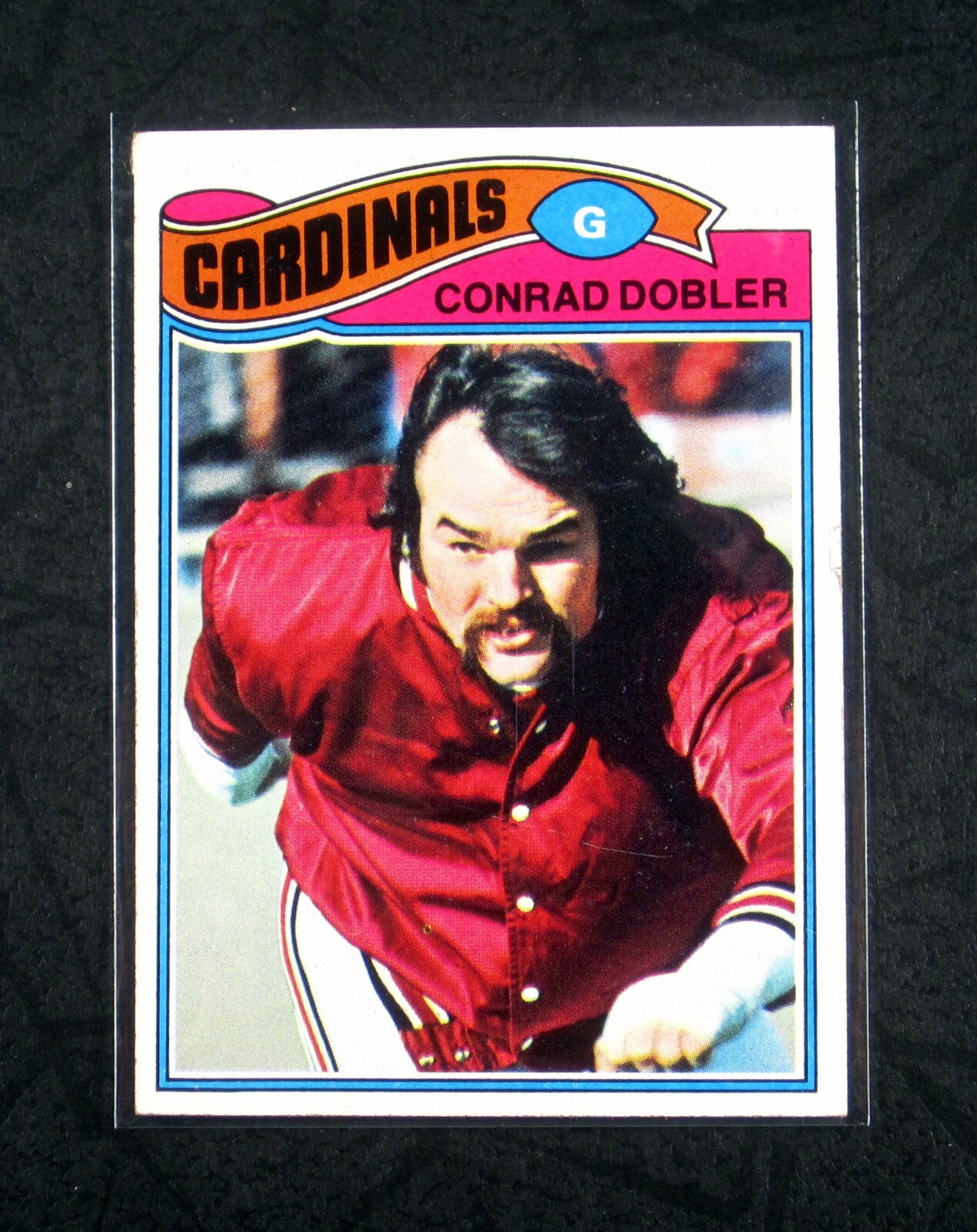 1977 TOPPS SET BREAK #322 Conrad Dobler St. Louis Cardinals CENTERED EX ...