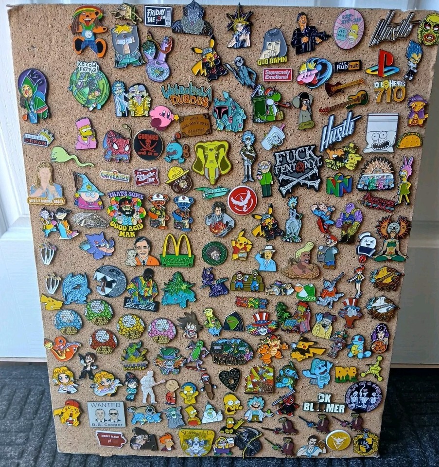 hat pins bulk lot 6.99ea Custom Lapel Pin Badge Brooch Music Festival ...