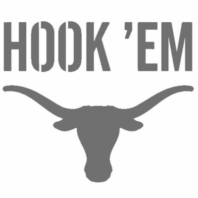 University of Texas - 2 - Stencils 10 mil - Reusable Patterns | eBay