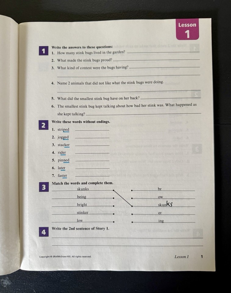Corrective Reading Decoding Strategies Level B2 – 5 Student Books + 5 Workbooks | eBay