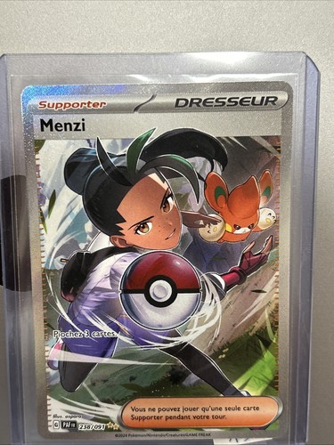 Carte Pokemon MENZI 238/091 FA Full Art EV4.5 Destinées de Paldea PAF ...