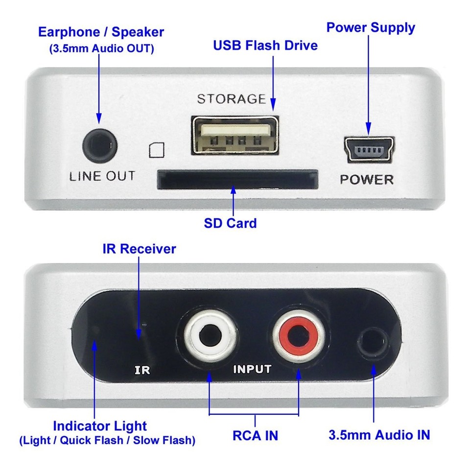 Music Digitizer Cassette CD to MP3 Recorder Converter | eBay