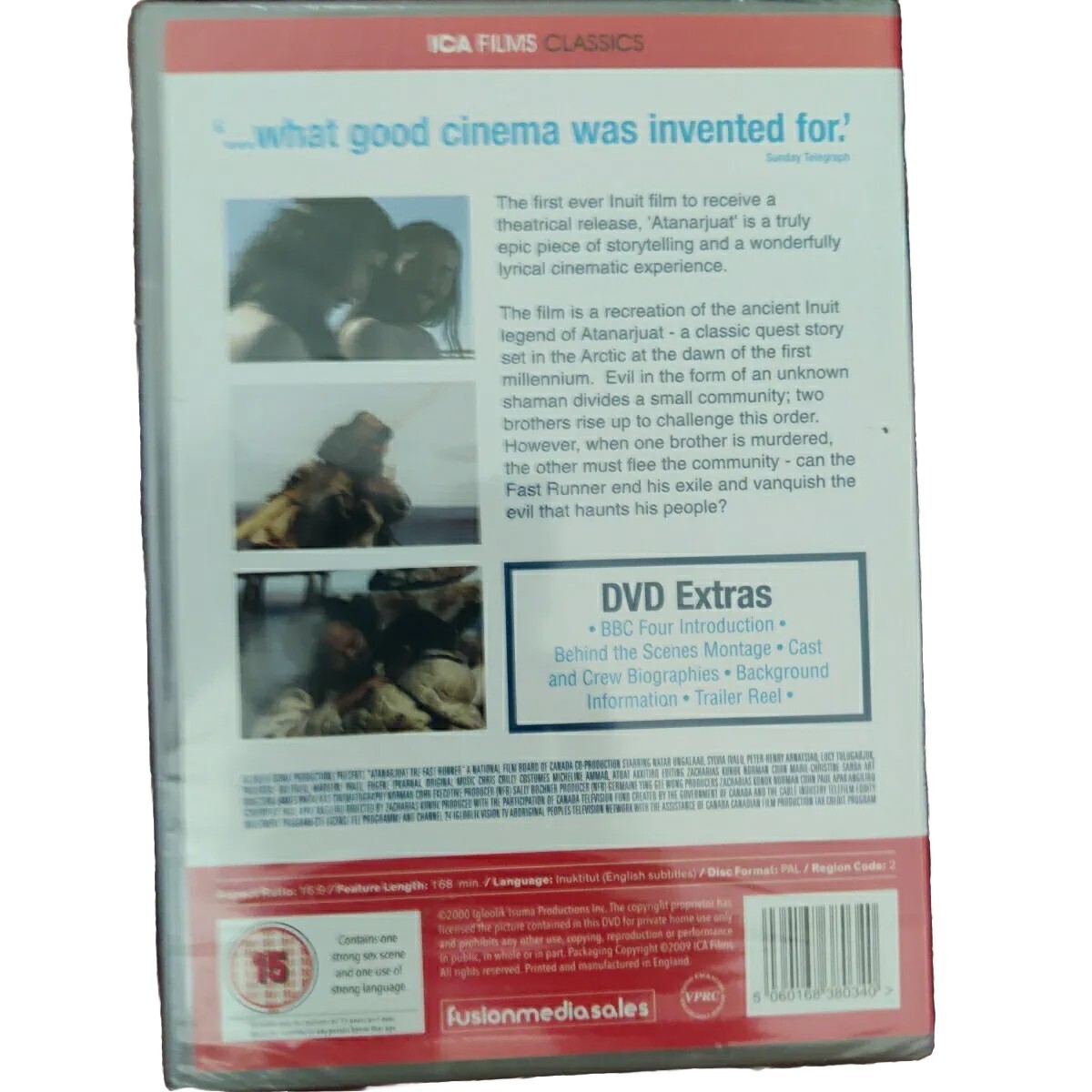 Atanarjuat - The Fast Runner (DVD, 2009) for sale online | eBay